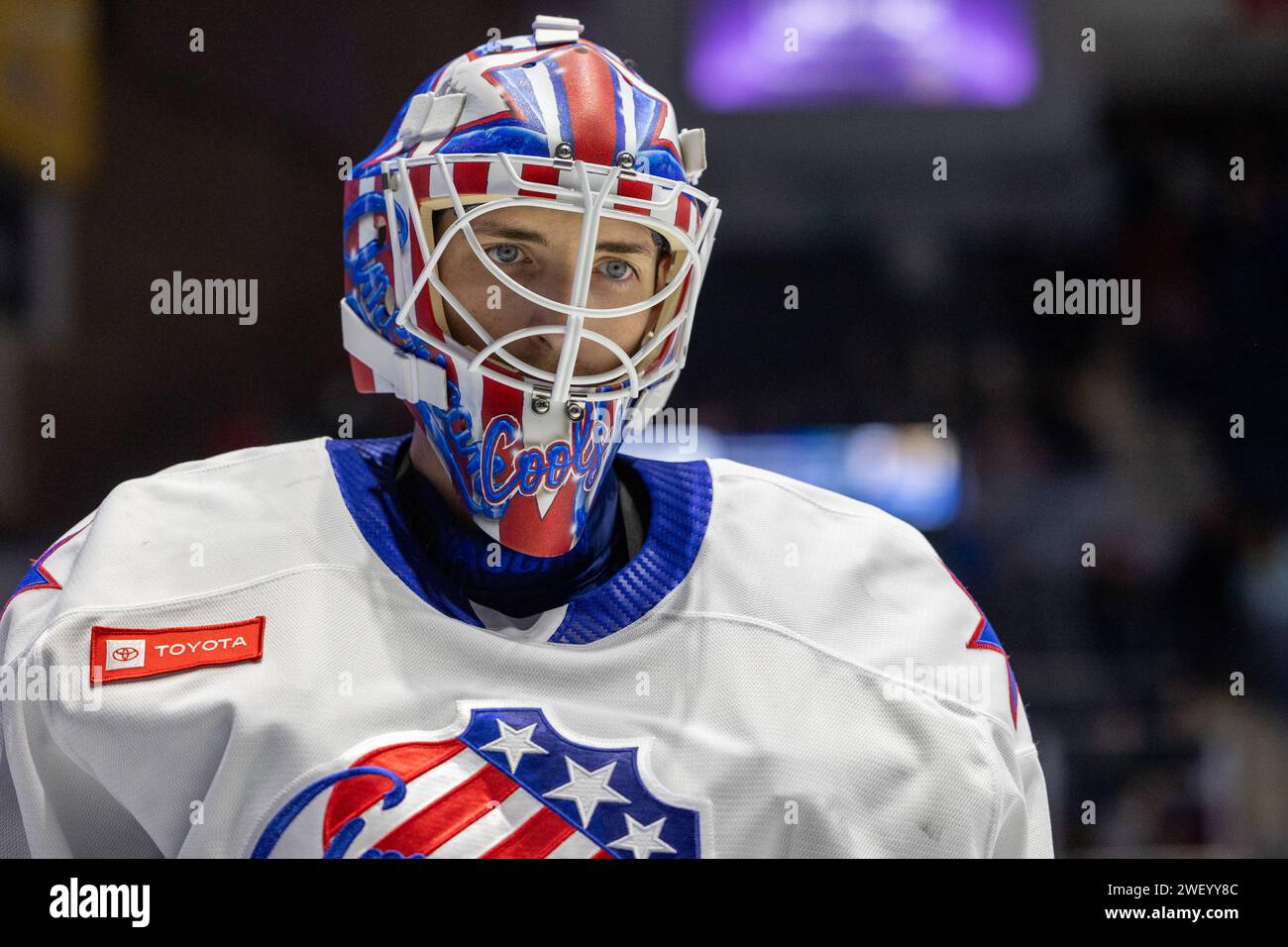 January 26th, 2024: Rochester Americans goaltender Devin Cooley (1 ...