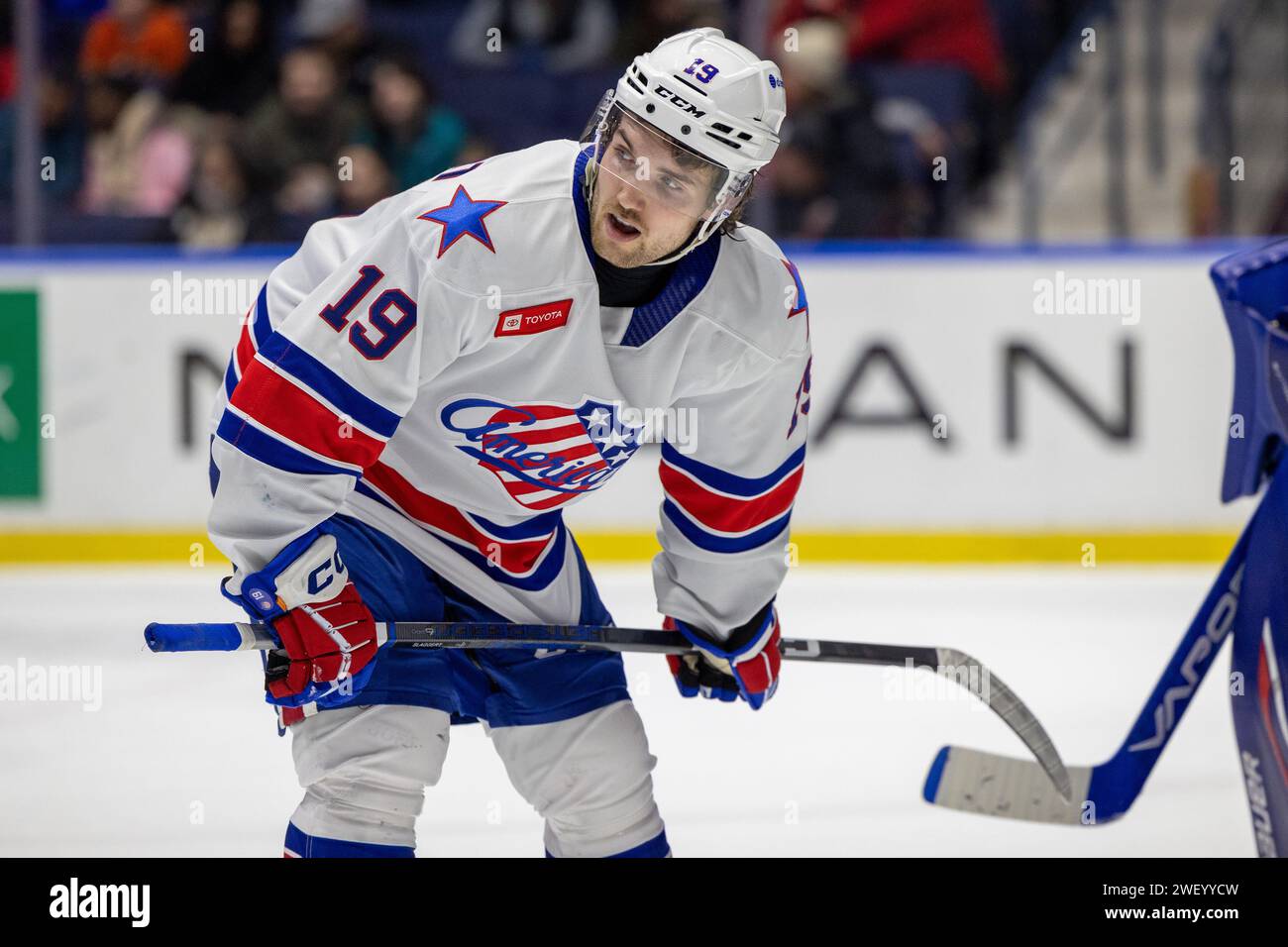 January 26th, 2024: Rochester Americans forward Graham Slaggert (19 ...