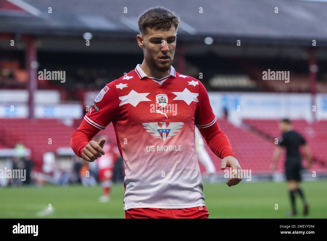 John Mcatee of Barnsley during the Sky Bet League 1 match Barnsley vs ...