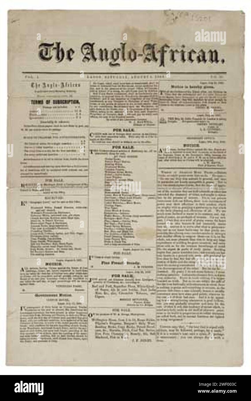 Anglo african hi-res stock photography and images - Alamy