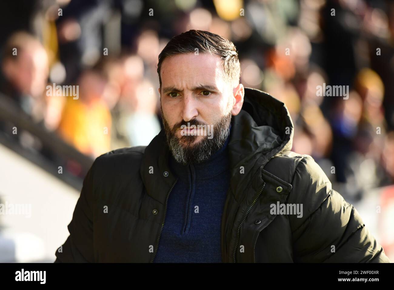 Manager Martin Paterson (Manager Burton Albion) during the Sky Bet ...