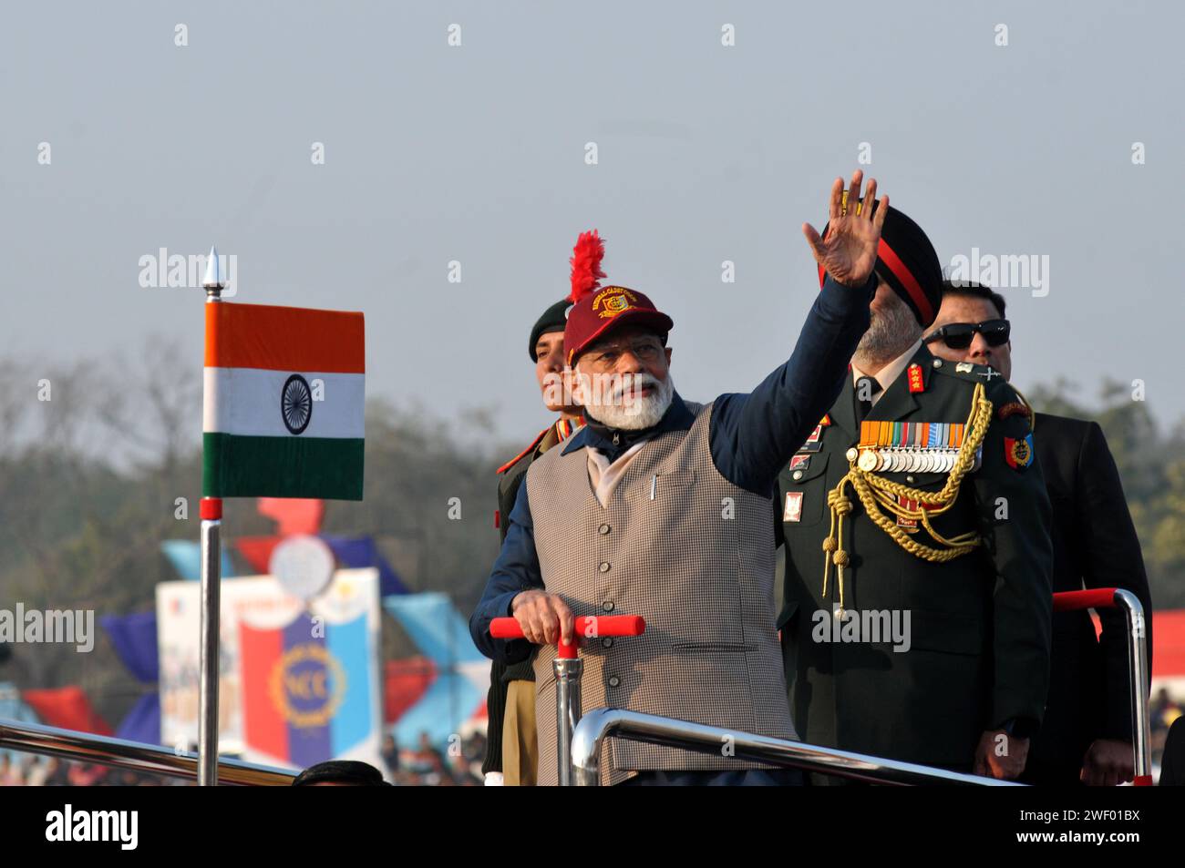New Delhi, Delhi, India. 27th Jan, 2024. Prime Minister NARENDRA MODI ...