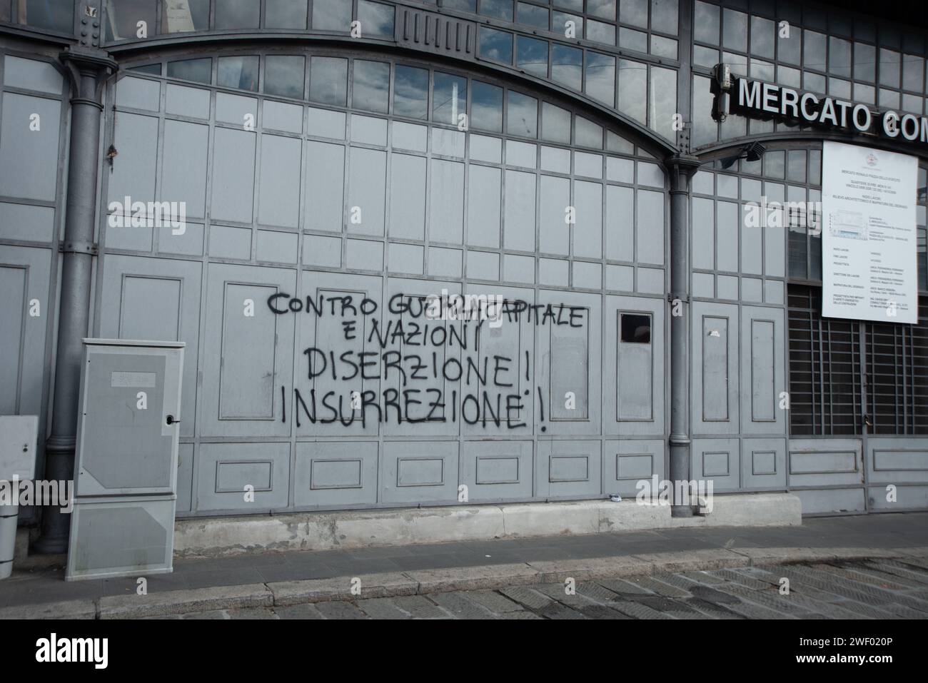 Protest graffiti art hi-res stock photography and images - Alamy
