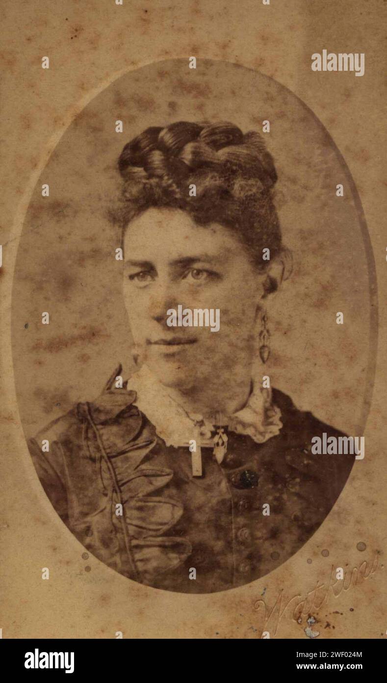 Anna Cate Dole, photograph by Watkins Stock Photo - Alamy