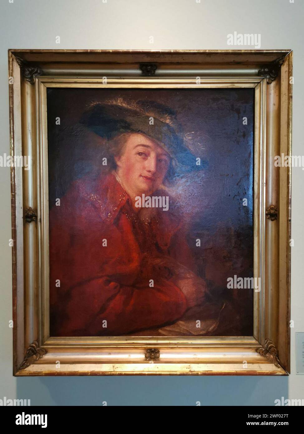 Anna Dorothea Therbusch nicolas de pigage Stock Photo - Alamy