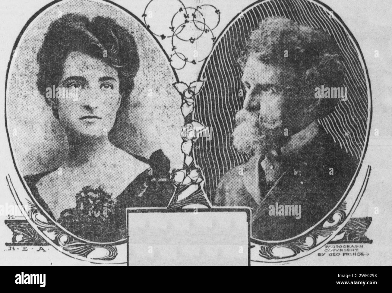 Anna Eugenia Clark and William A. Clark, 1904 Stock Photo - Alamy