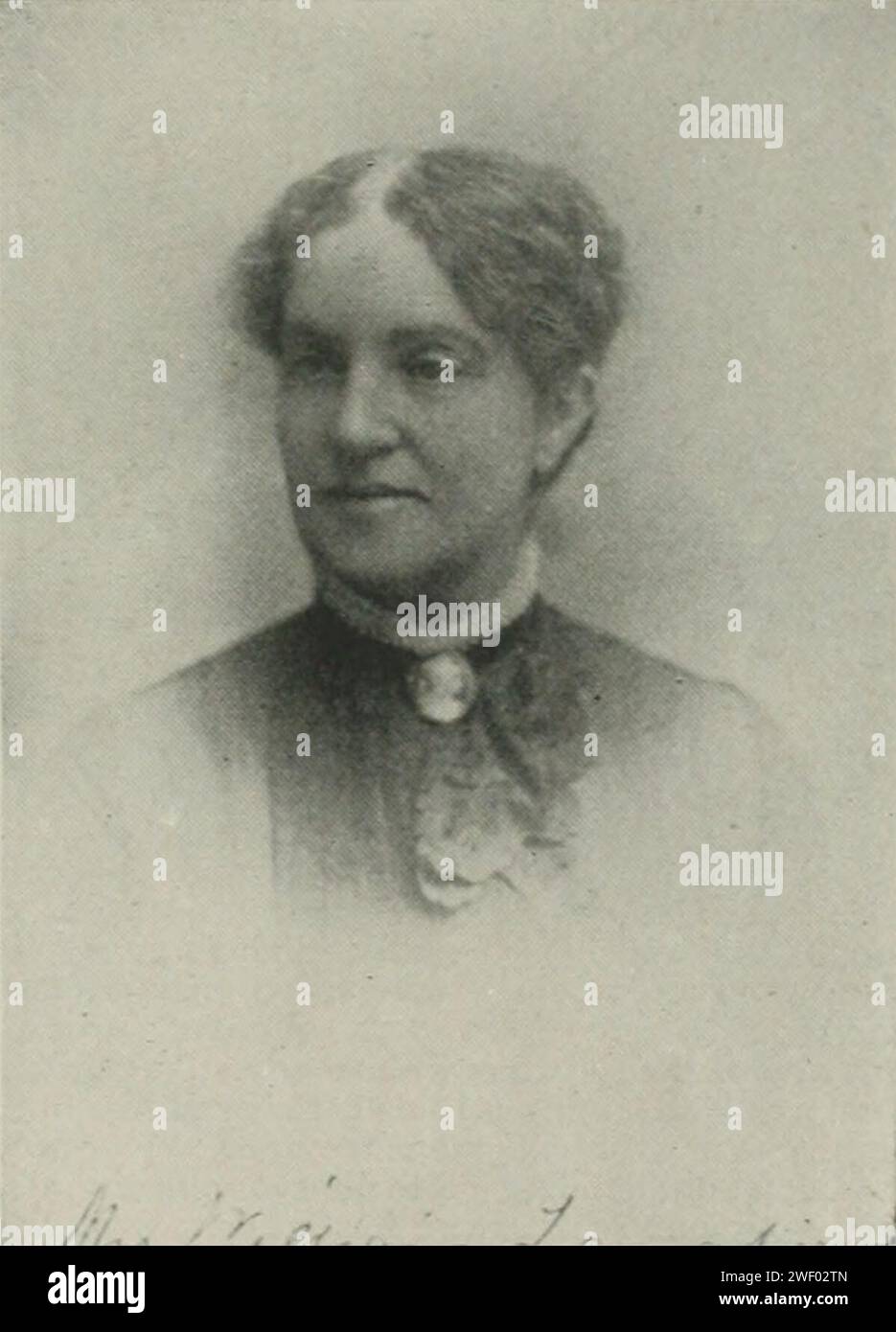 ANNA MATILDA LARRABEE A woman of the century (page 459 crop Stock Photo ...