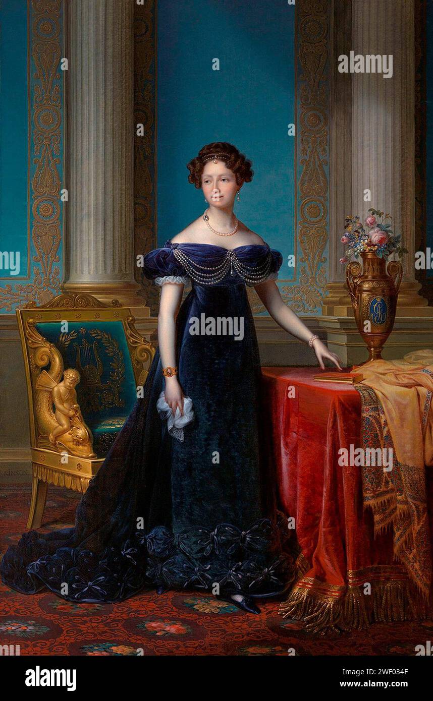 Anna Pavlovna of Russia, Queen of the Netherlands Stock Photo - Alamy