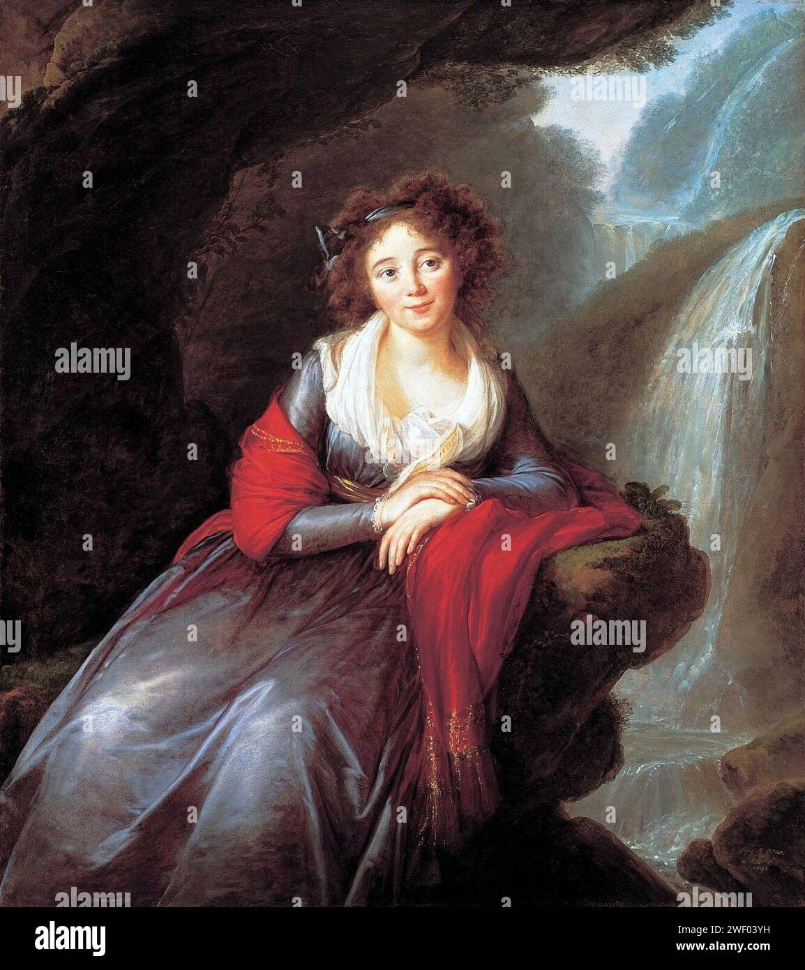 Anna Zetzner (1764-1814) by Vigée Le Brun Stock Photo - Alamy