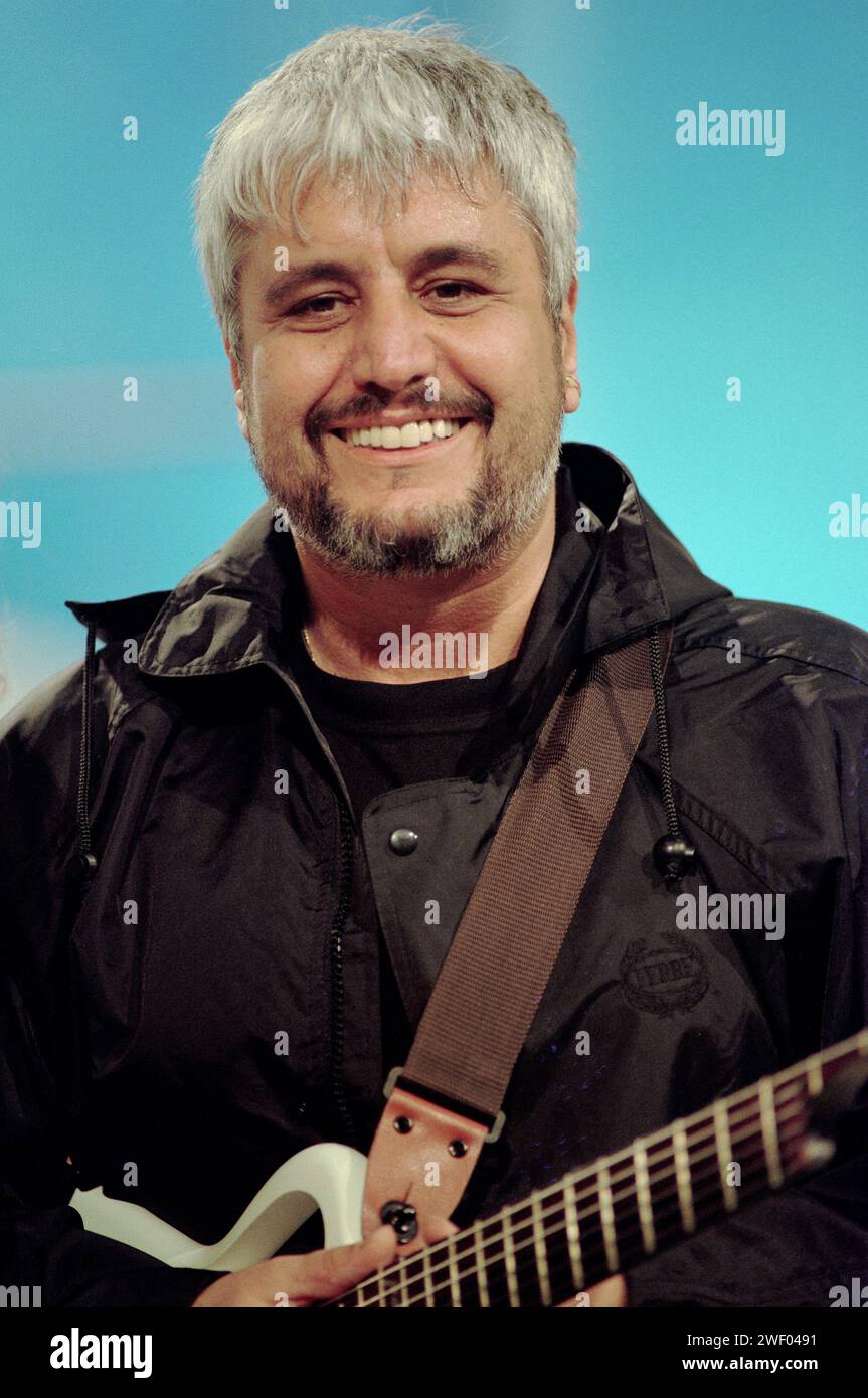 Milan Italy 1997-10-15: Pino Daniele,Italian singer, live concert ...