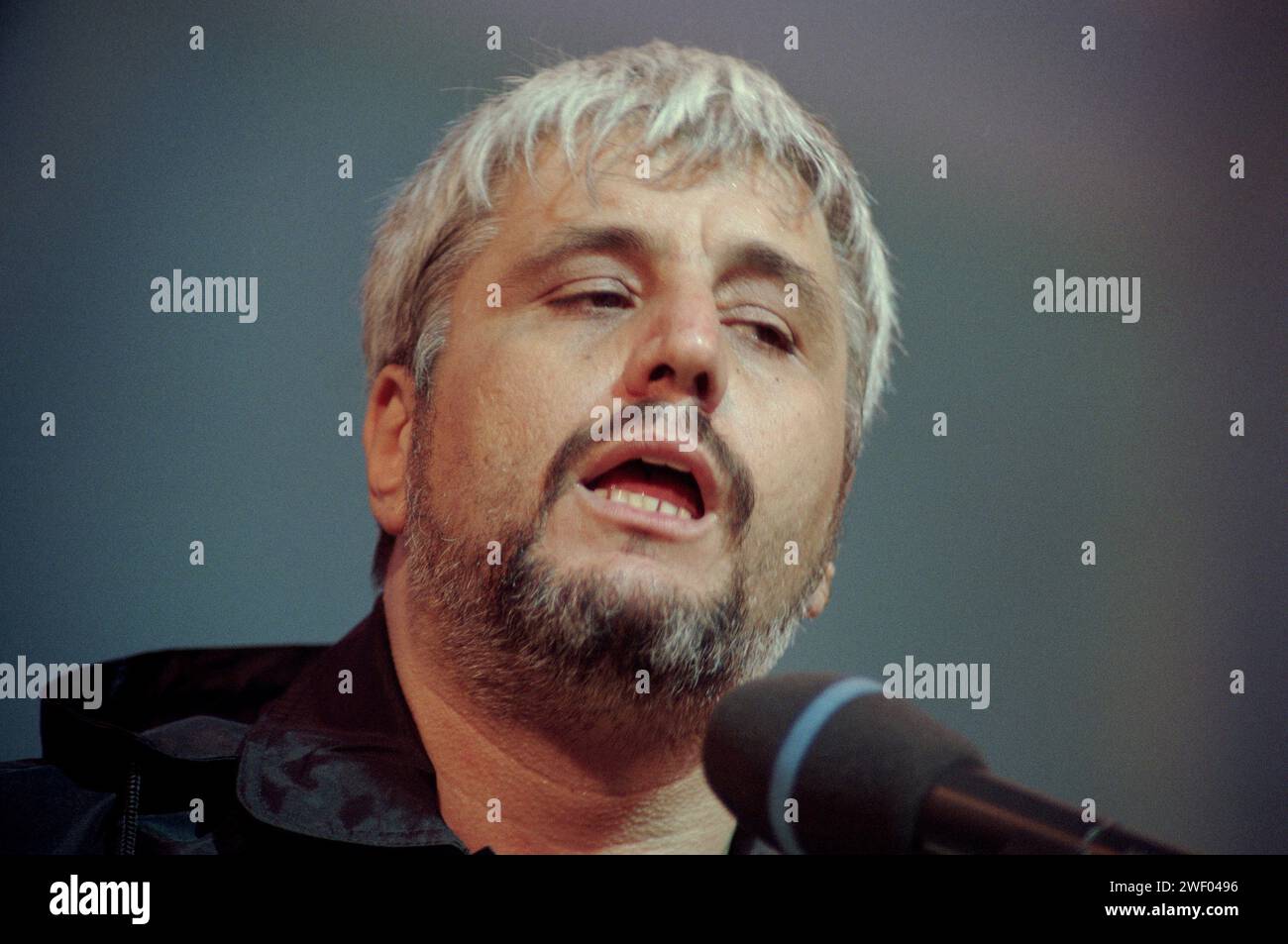 Milan Italy 1997-10-15: Pino Daniele,Italian singer, live concert ...