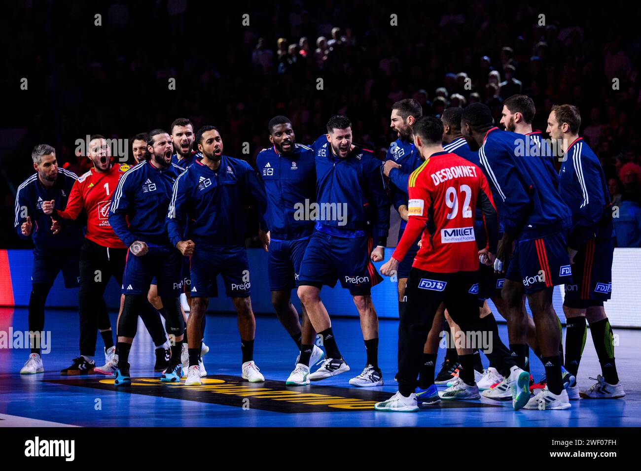Cologne, Germany. 26th Jan, 2024. Handball: European Championship ...