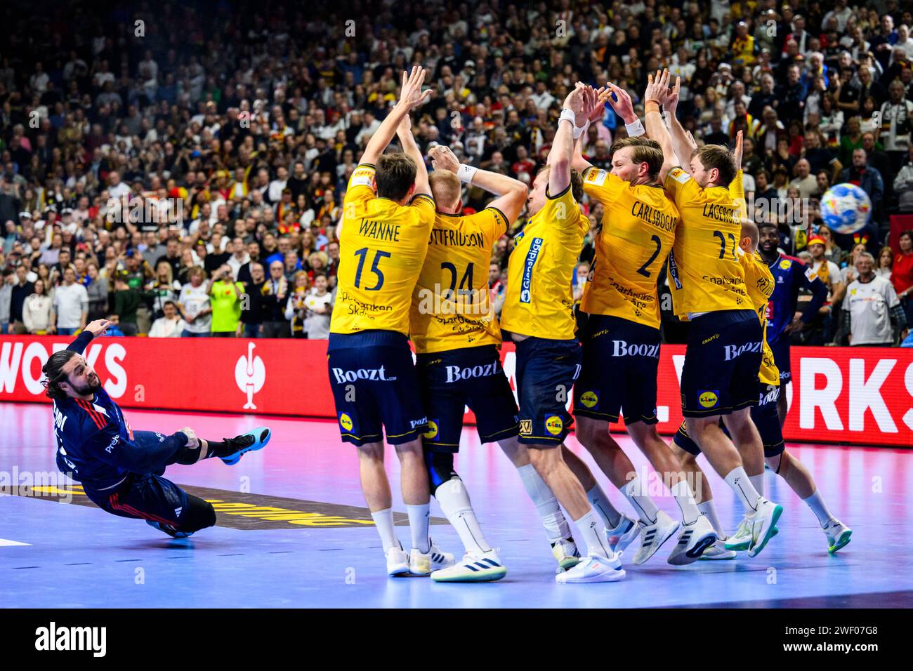 Cologne, Germany. 26th Jan, 2024. Handball: European Championship ...