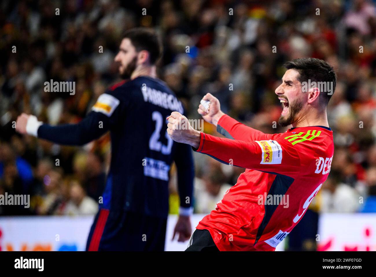 Cologne, Germany. 26th Jan, 2024. Handball: European Championship ...