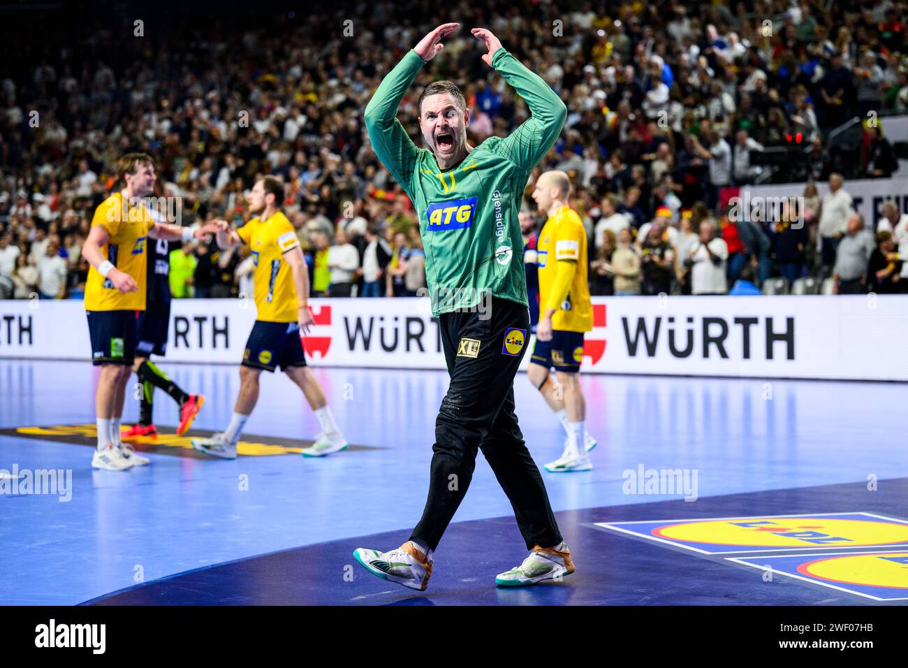 Cologne, Germany. 26th Jan, 2024. Handball: European Championship ...