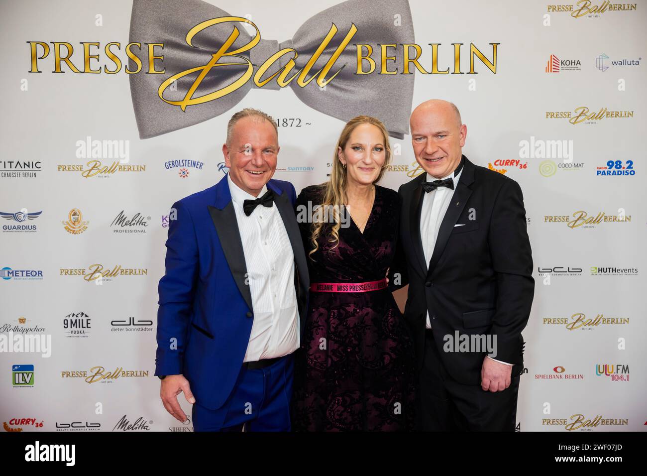 Berlin, Germany. 27th Jan, 2024. Kai Wegner (CDU, r-l), Governing Mayor ...