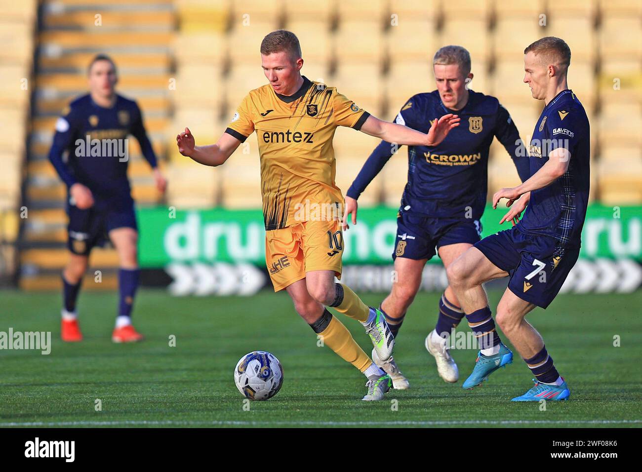 27th January 2024; Almondvale Stadium, Livingston, Scotland: Scottish ...
