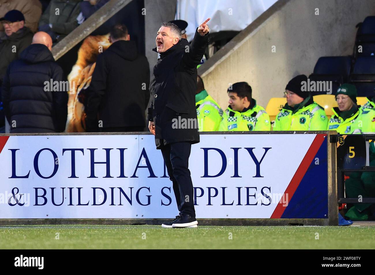 27th January 2024; Almondvale Stadium, Livingston, Scotland: Scottish ...