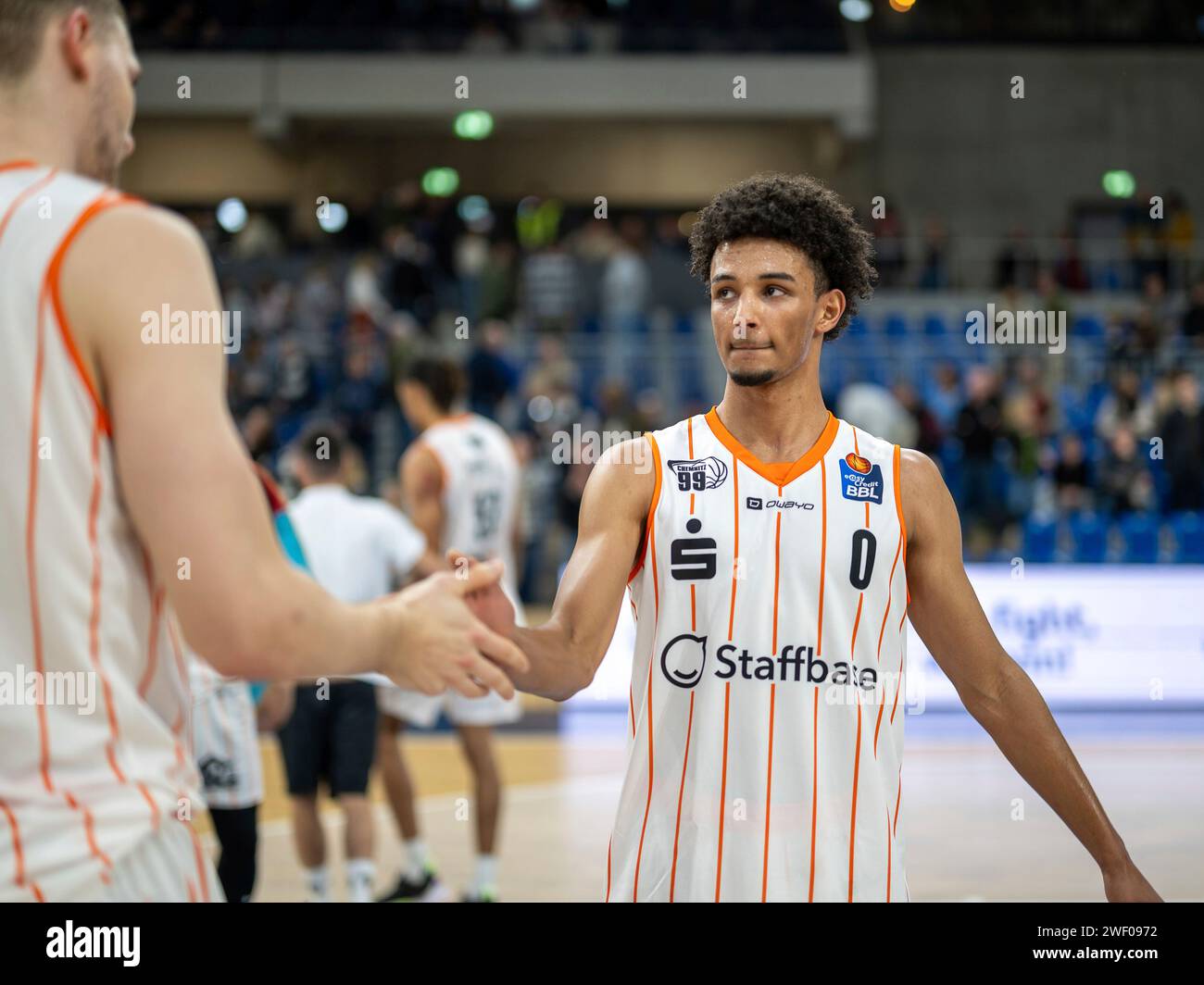 Heidelberg, Deutschland. 27th Jan, 2024. Jonas Richter (NINERS Chemnitz ...