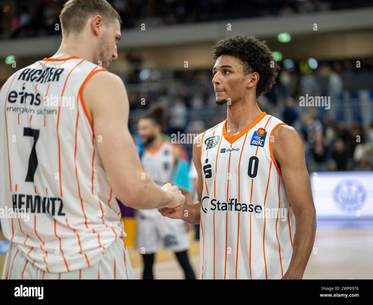 Heidelberg, Deutschland. 27th Jan, 2024. Jonas Richter (NINERS Chemnitz ...