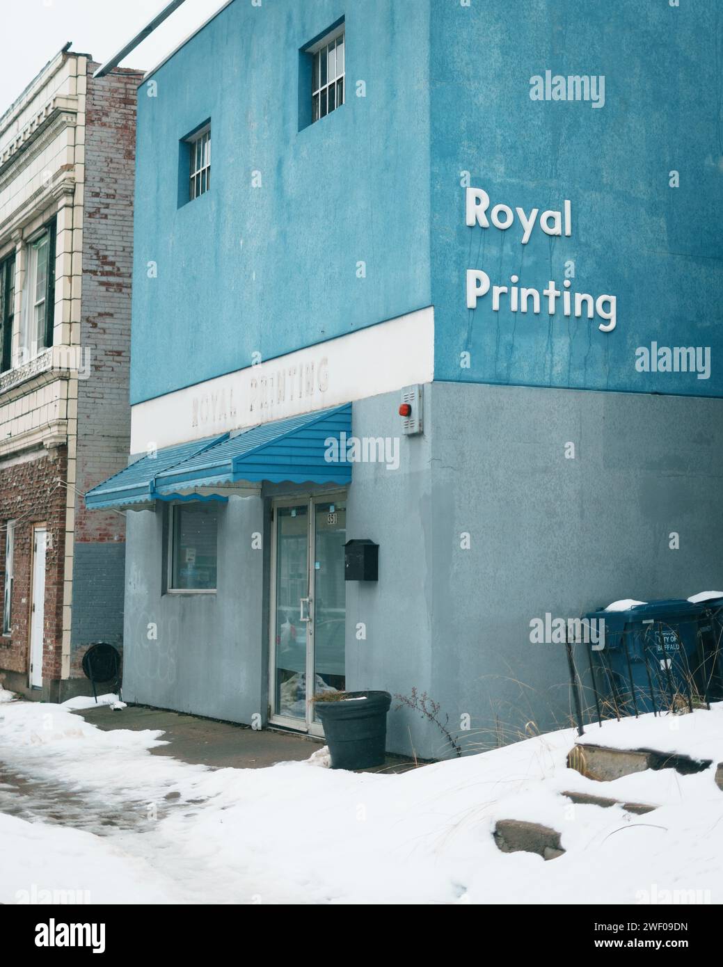 Buffalo city snow hi-res stock photography and images - Alamy