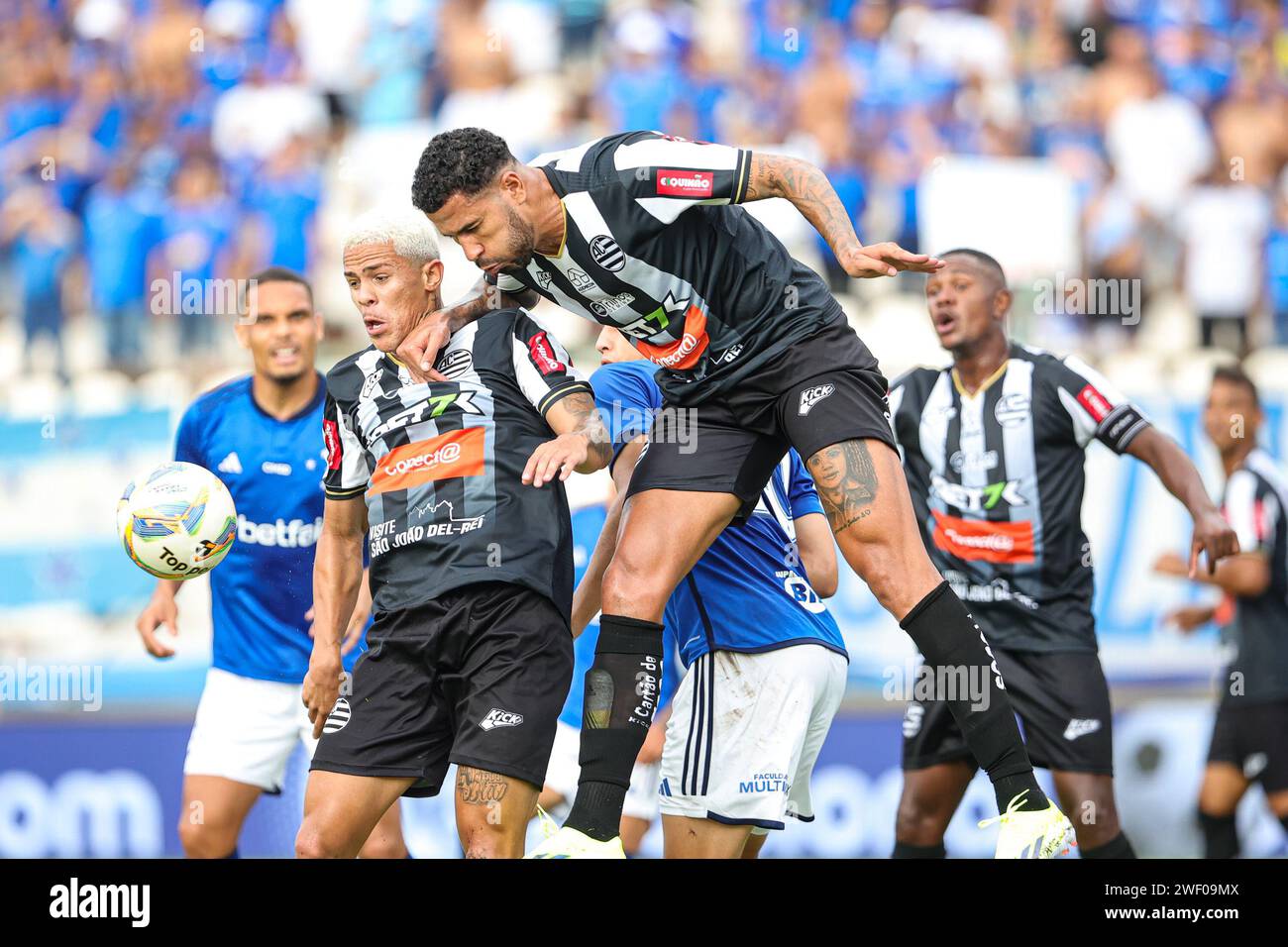 Sete Lagoas, Brazil. 27th Jan, 2024. MG - SETE LAGOAS - 01/27/2024 - MINEIRO 2024, CRUZEIRO ...