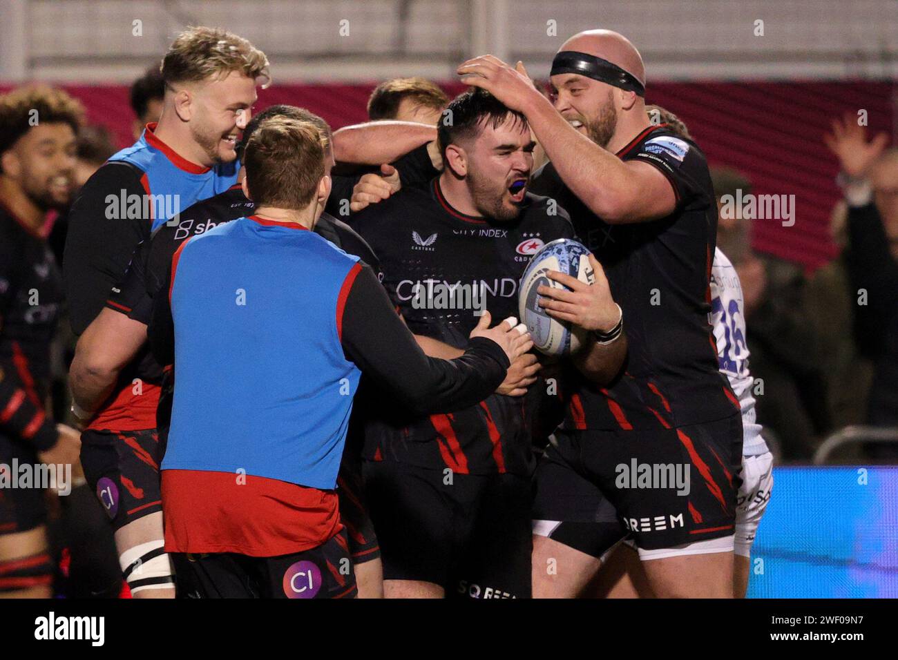 James hadfield saracens hi-res stock photography and images - Alamy