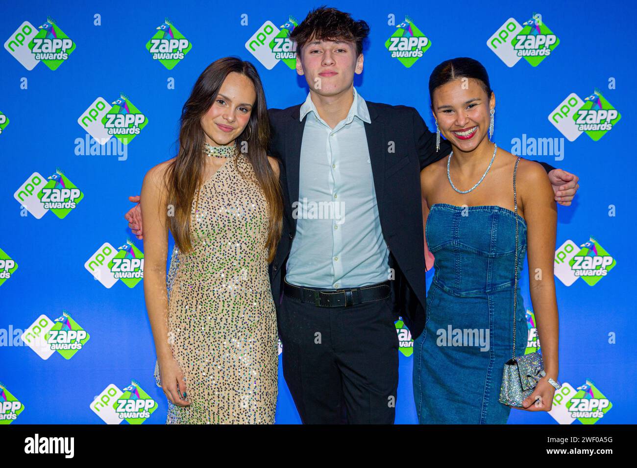 HILVERSUM - David Hofland on the red carpet prior to the presentation ...