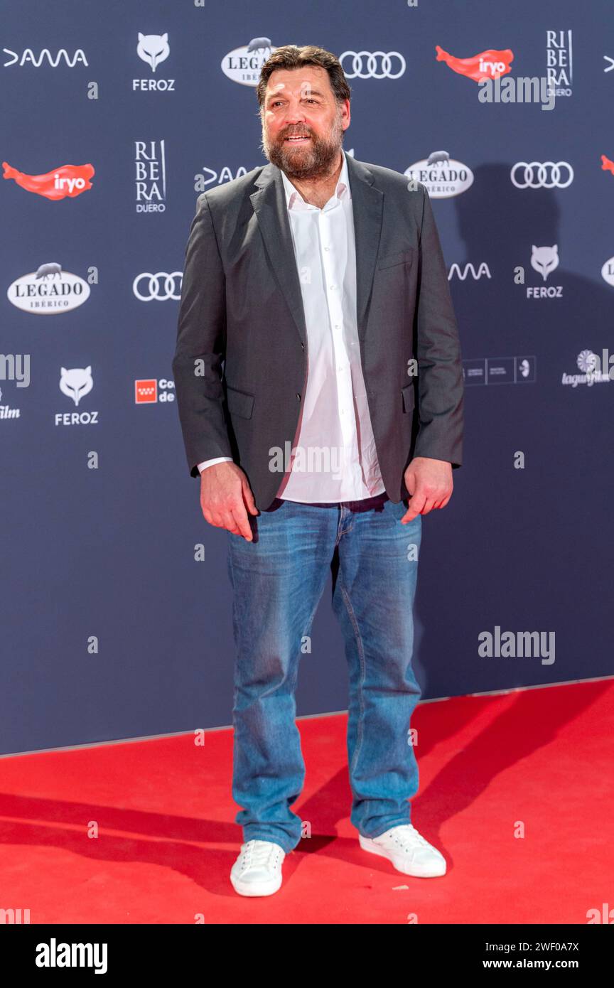 Madrid, Madrid, Spain. 26th Jan, 2024. Red carpet, FEROZ AWARDS 2024 ...
