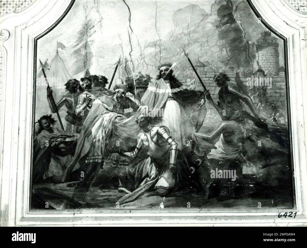 Anonimo, Palazzo dello Strozzino, Una sala affrescata da Matteo Bonechi ...
