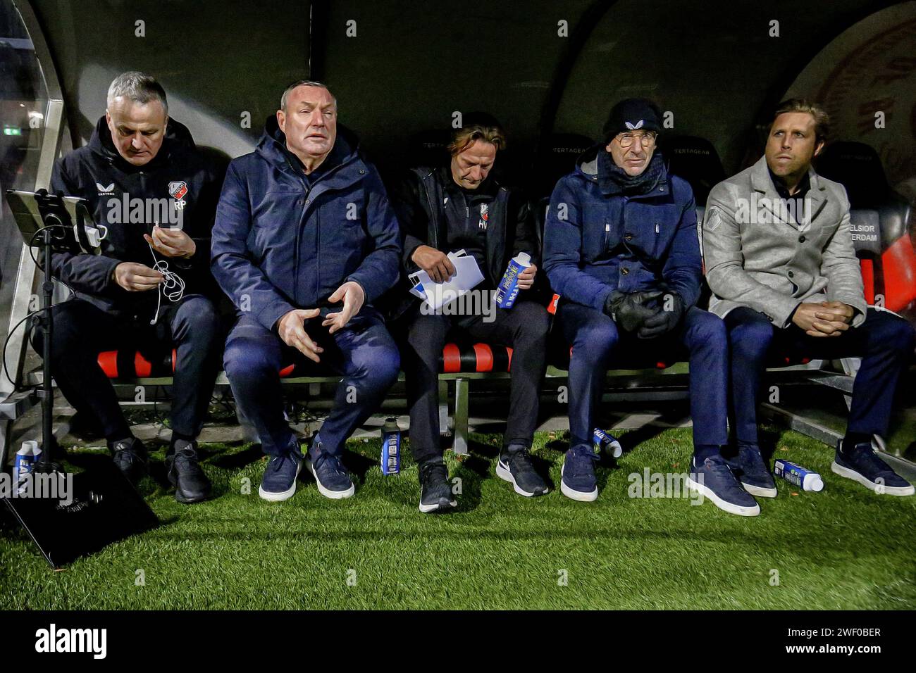 Rotterdam, Netherlands. 27th Jan, 2024. ROTTERDAM, 27-1-2024, Van Donge ...