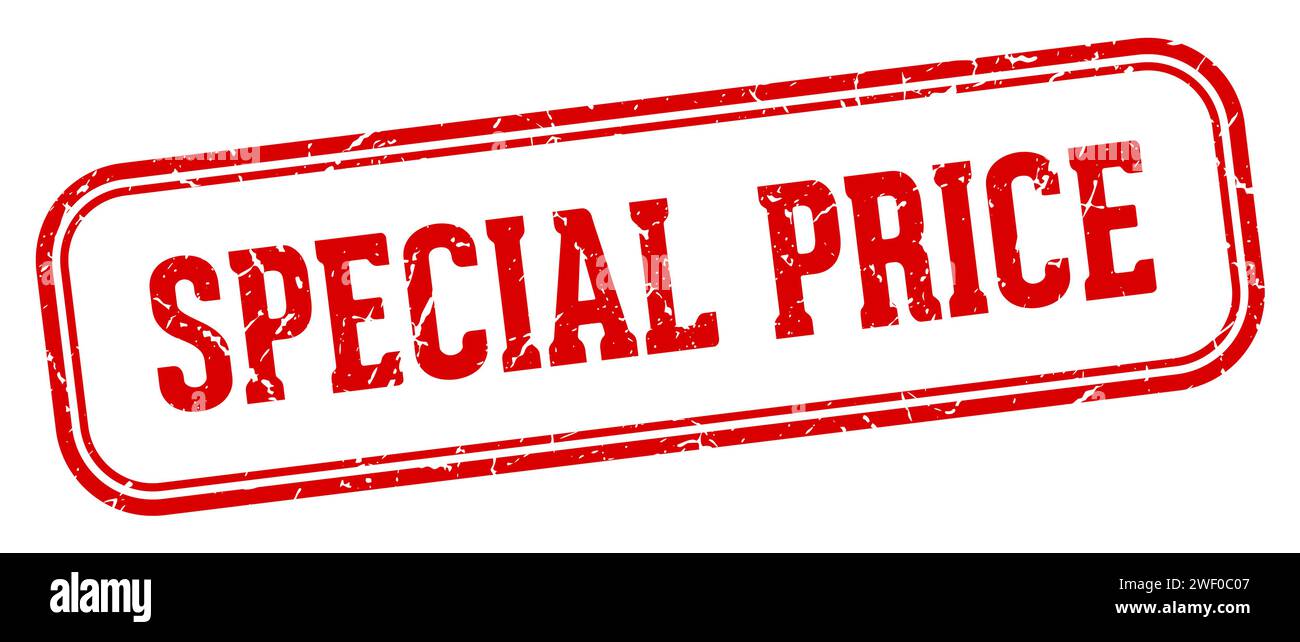 special price stamp. special price rectangular stamp isolated on white ...