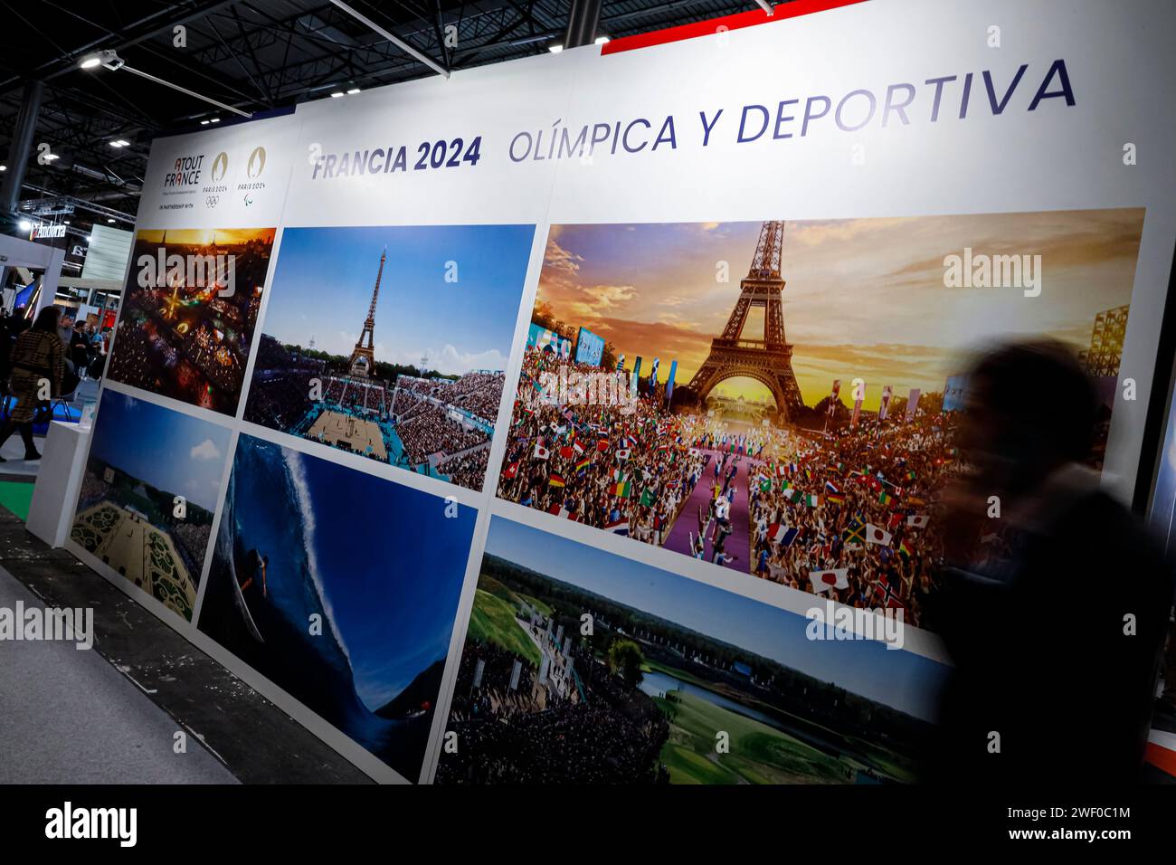 Madrid, Spain. 24th January, 2024. International Tourism Fair, Fitur ...