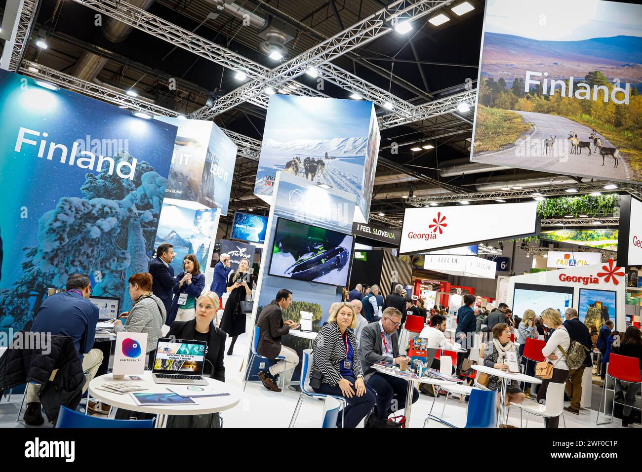 Madrid, Spain. 24th January, 2024. International Tourism Fair, Fitur ...