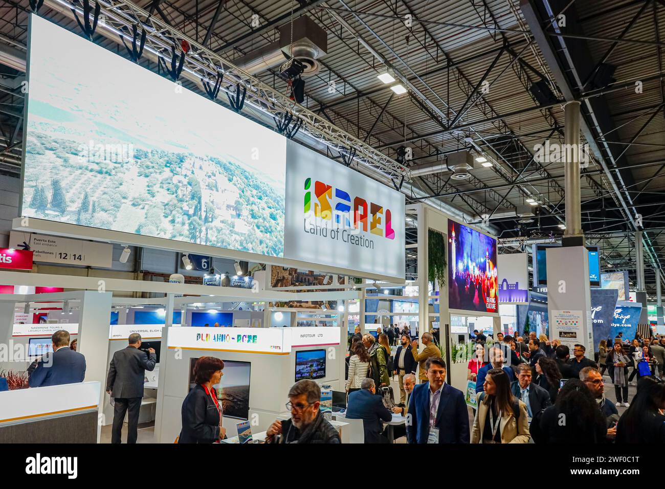 Madrid, Spain. 24th January, 2024. International Tourism Fair, Fitur ...
