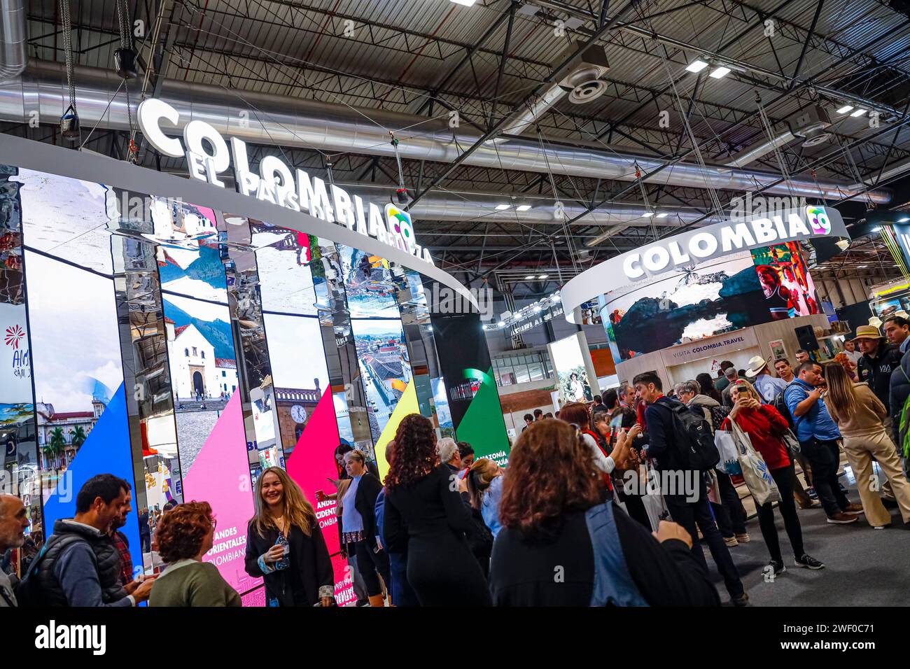 Madrid, Spain. 25th January, 2024. International Tourism Fair, Fitur ...