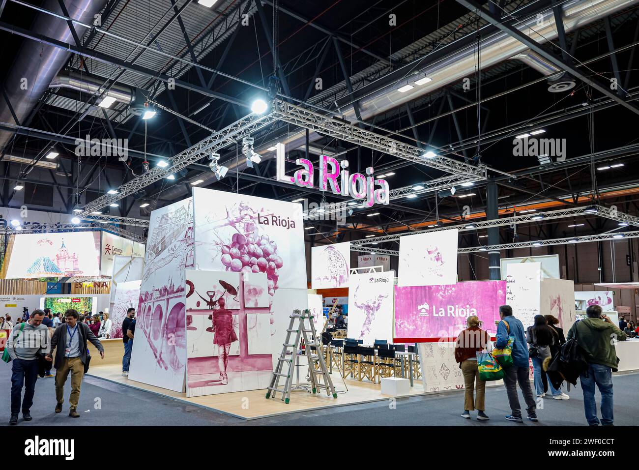 Madrid, Spain. 26th January, 2024. International Tourism Fair, Fitur ...