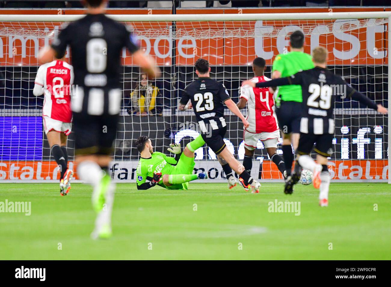 ALMELO, 27-01-2024, Erve Asito Stadium, season 2023/2024, Dutch ...