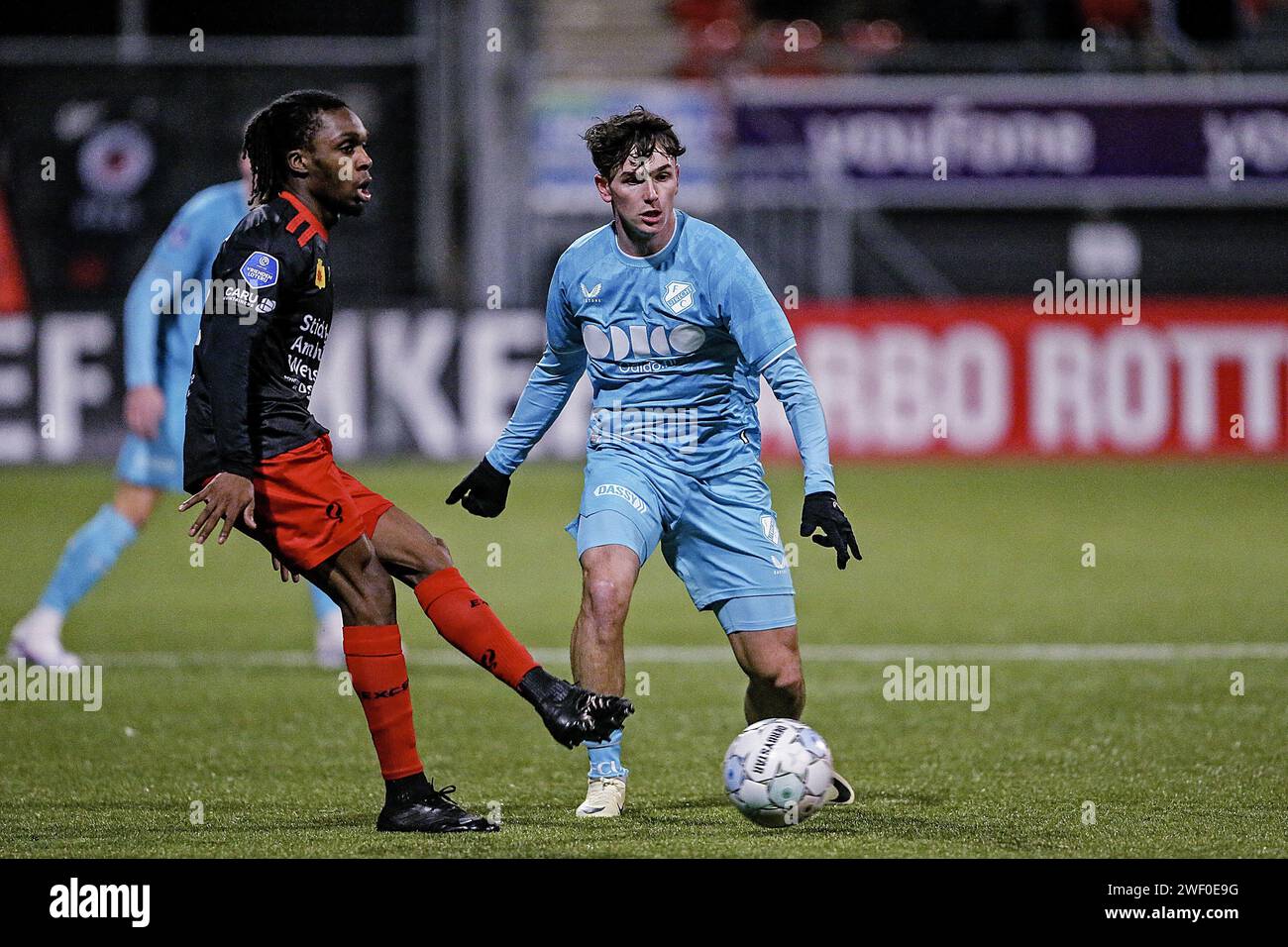 Rotterdam, Netherlands. 27th Jan, 2024. ROTTERDAM, 27-1-2024, Van Donge ...