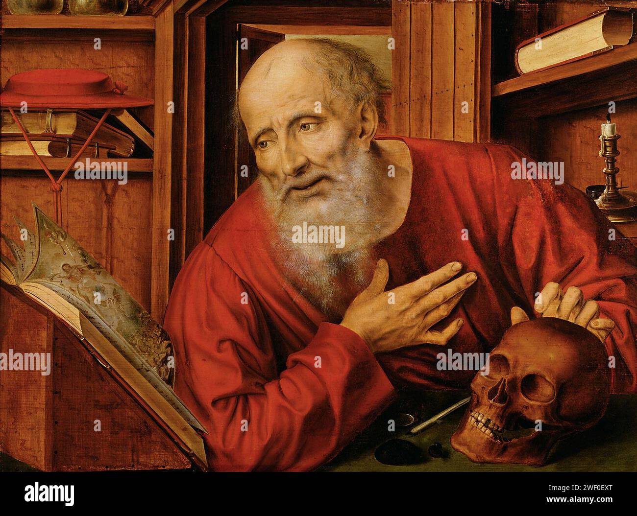 Hieronymus in der zelle hi-res stock photography and images - Alamy