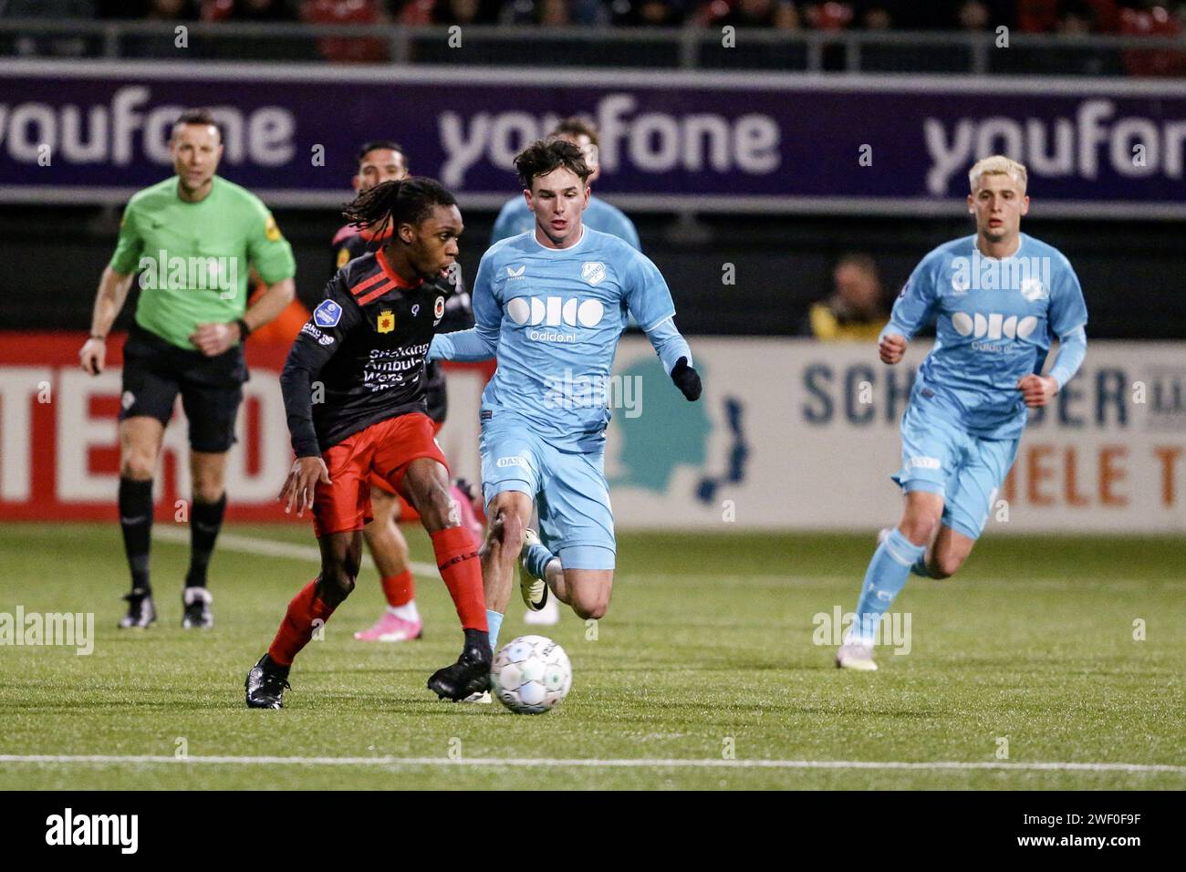 Rotterdam, Netherlands. 27th Jan, 2024. ROTTERDAM, 27-1-2024, Van Donge ...