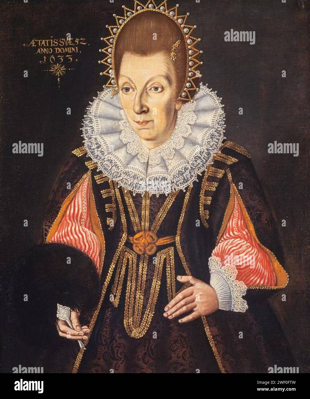 Anonymous - Lady Juliana Campbell, b. 1581 Stock Photo - Alamy