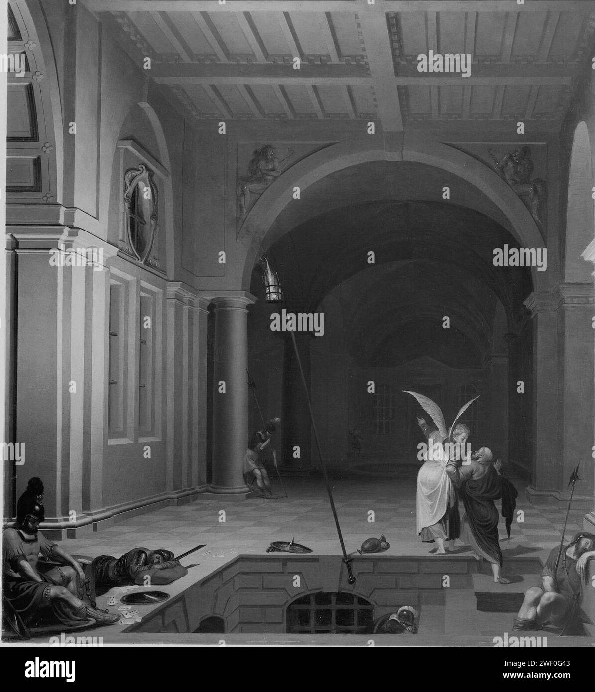 Anonymous - Liberation of Saint Peter from Prison Stock Photo - Alamy
