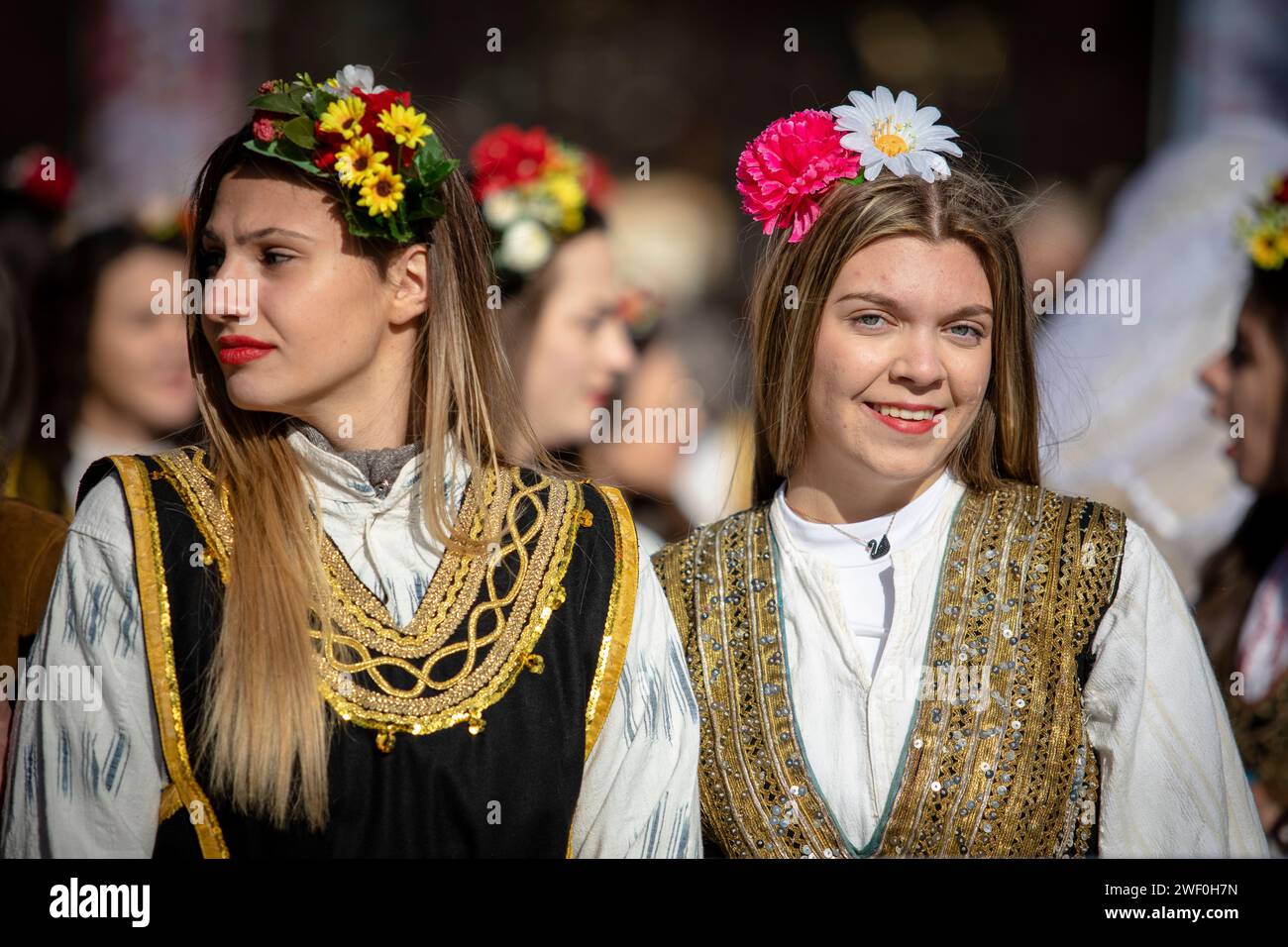 Pernik, Bulgaria - January 26, 2024: 30th anniversary Masquerade ...