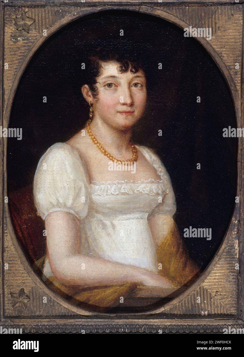 Anonymous - Portrait de Louise Contat (1760-1815), sociétaire de la ...