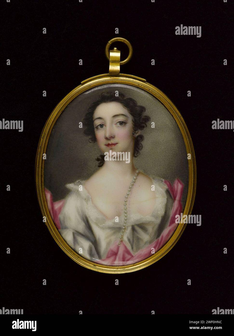 Anonymous - Portrait d'une jeune femme (J 831) - J 831 Stock Photo - Alamy