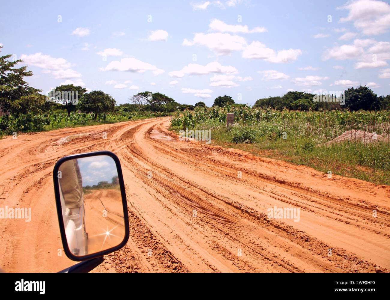 The roads of Rural Maputo - A Reflection of Travel Stock Photo - Alamy