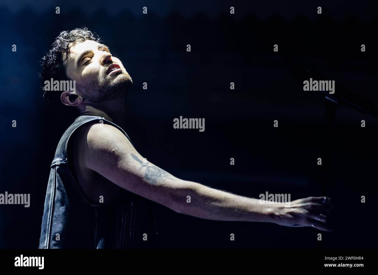 AMSTERDAM - Dutch singer-songwriter Duncan Laurence during a ...