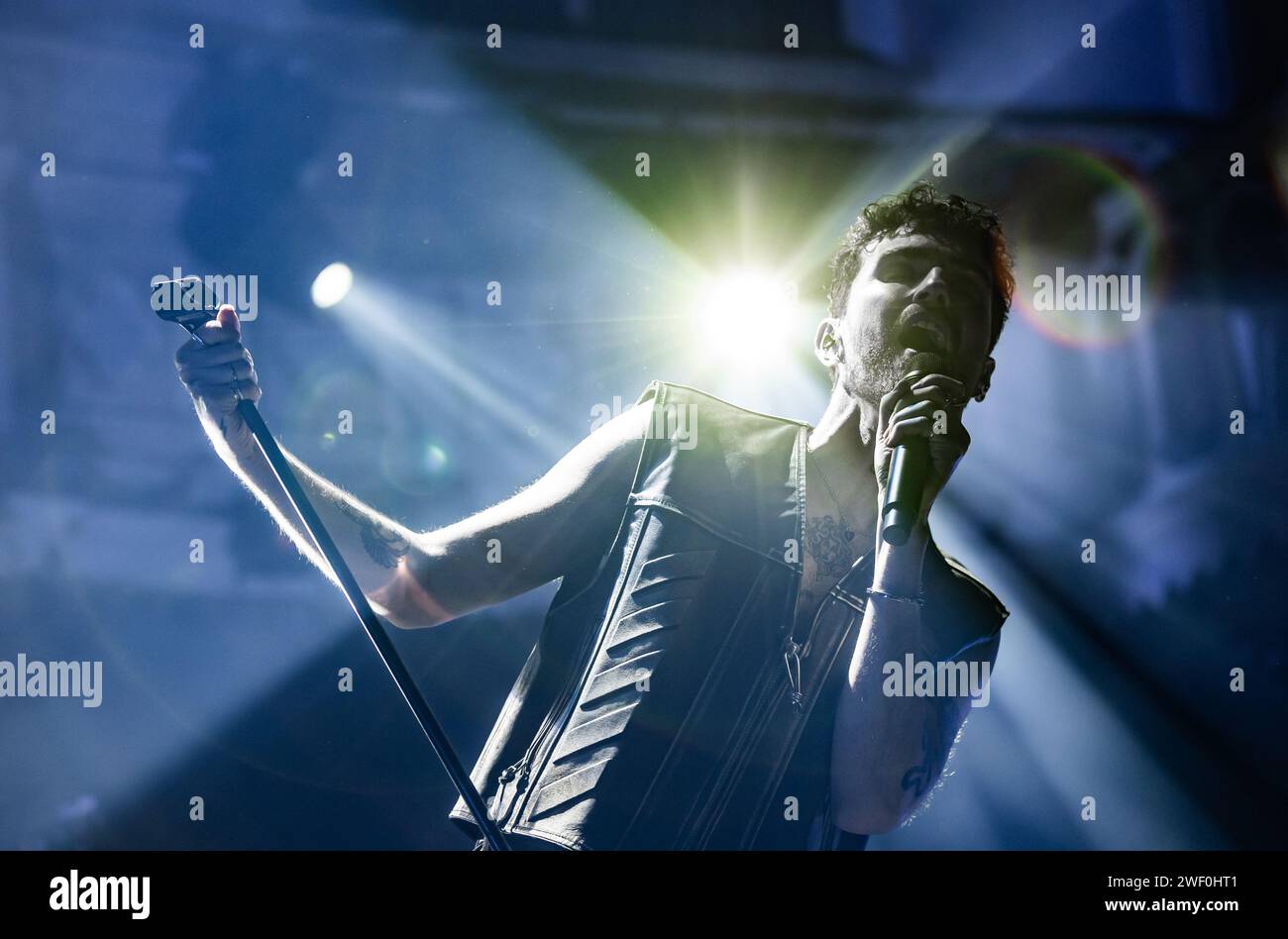 AMSTERDAM - Dutch singer-songwriter Duncan Laurence during a ...