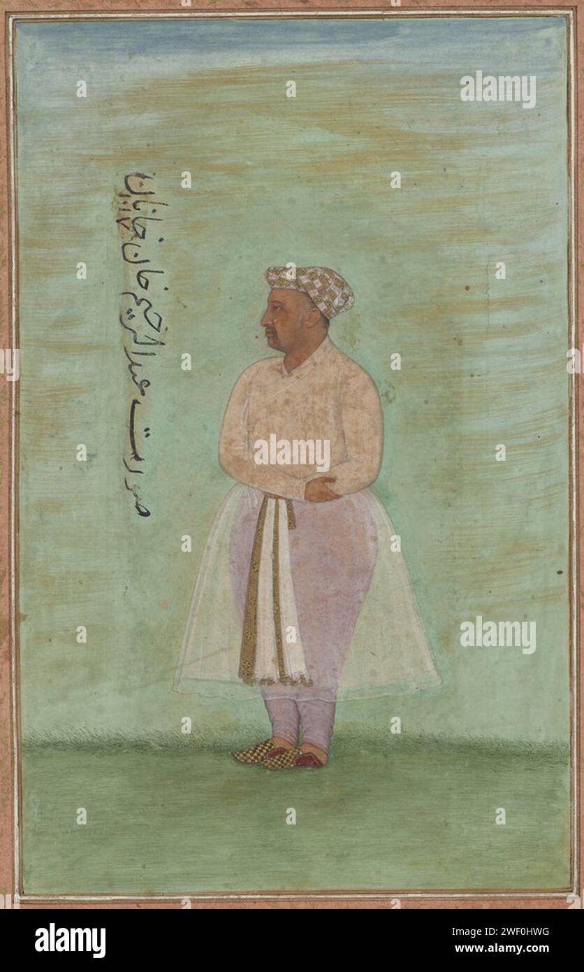 Anonymous - Portrait of Abd al-Rahim, Khan-i Khanan (1556–1626) - 1983. ...